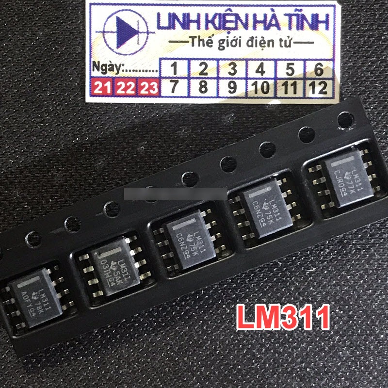 5 con IC LM311 LM311D SOP-8 mới | Shopee Việt Nam