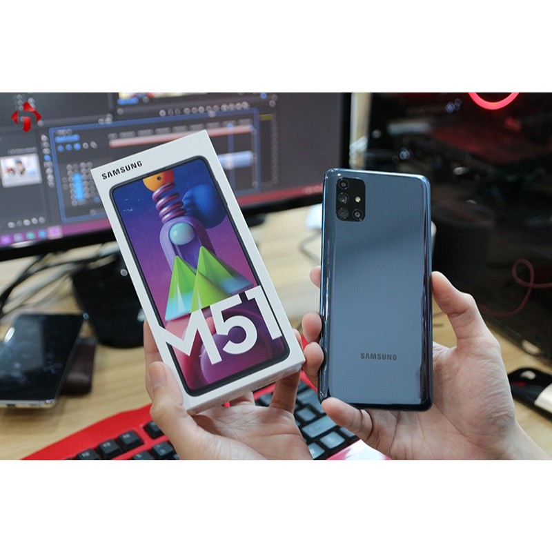 Điện thoại Samsung Galaxy M51 NFC Ram 8G bộ nhớ 128GB Pin 7000 máy ...