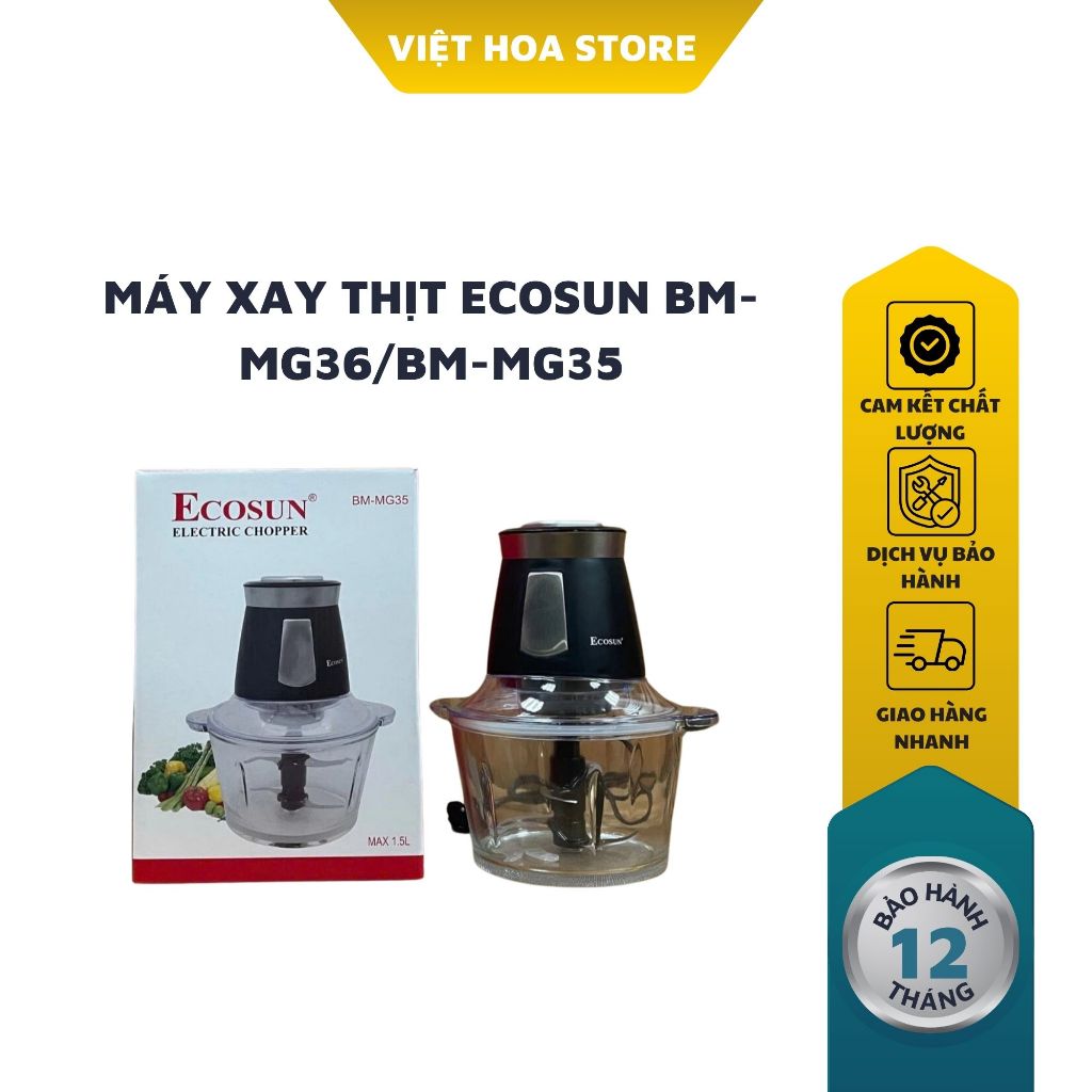 Máy Xay Thịt ECOSUN BM-MG36/BM-MG35 Công Nghệ Nhật Bản Cao Cấp, Công Suất 700W, Tiện Lợi ...