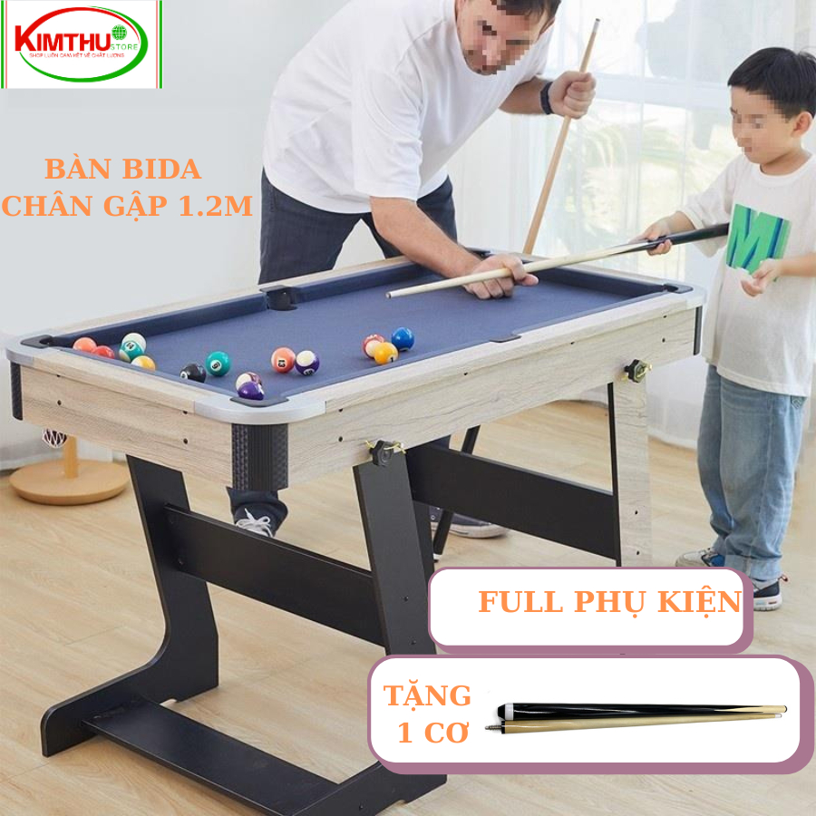 Bàn bida/ bi a mini cỡ lớn- chân gập- cao cấp- vô cùng tiện lợi - đồ ...
