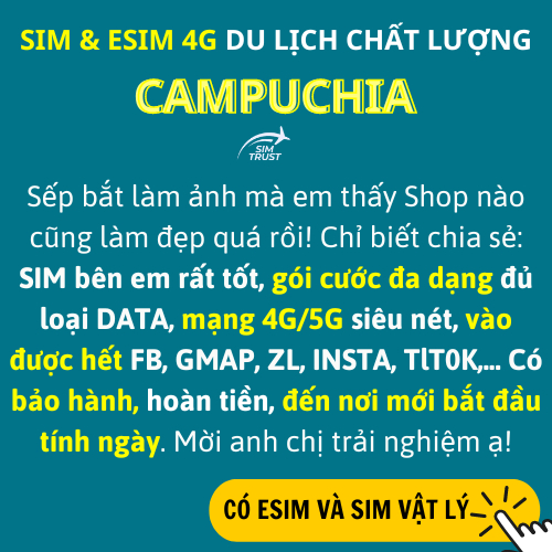 [CÓ ESIM] Sim Data Campuchia - Sim Du Lịch Cambodia, mạng Metfone 4G ...
