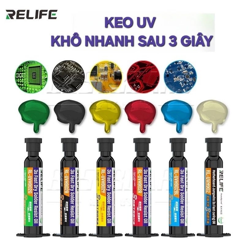 Keo UV 3s khô nhanh sau 3 giây đủ màu | Shopee Việt Nam