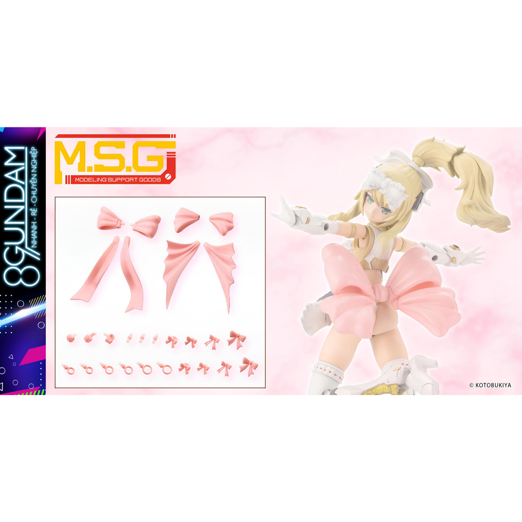 [HÀNG SẮP VỀ] Mô Hình Lắp Ráp Phụ Kiện MSG MO003 Dress Up Parts Cute ...