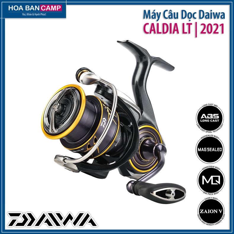Máy Câu Dọc Daiwa Caldia LT | 2021 - Zaion V & Monocoque Body ...