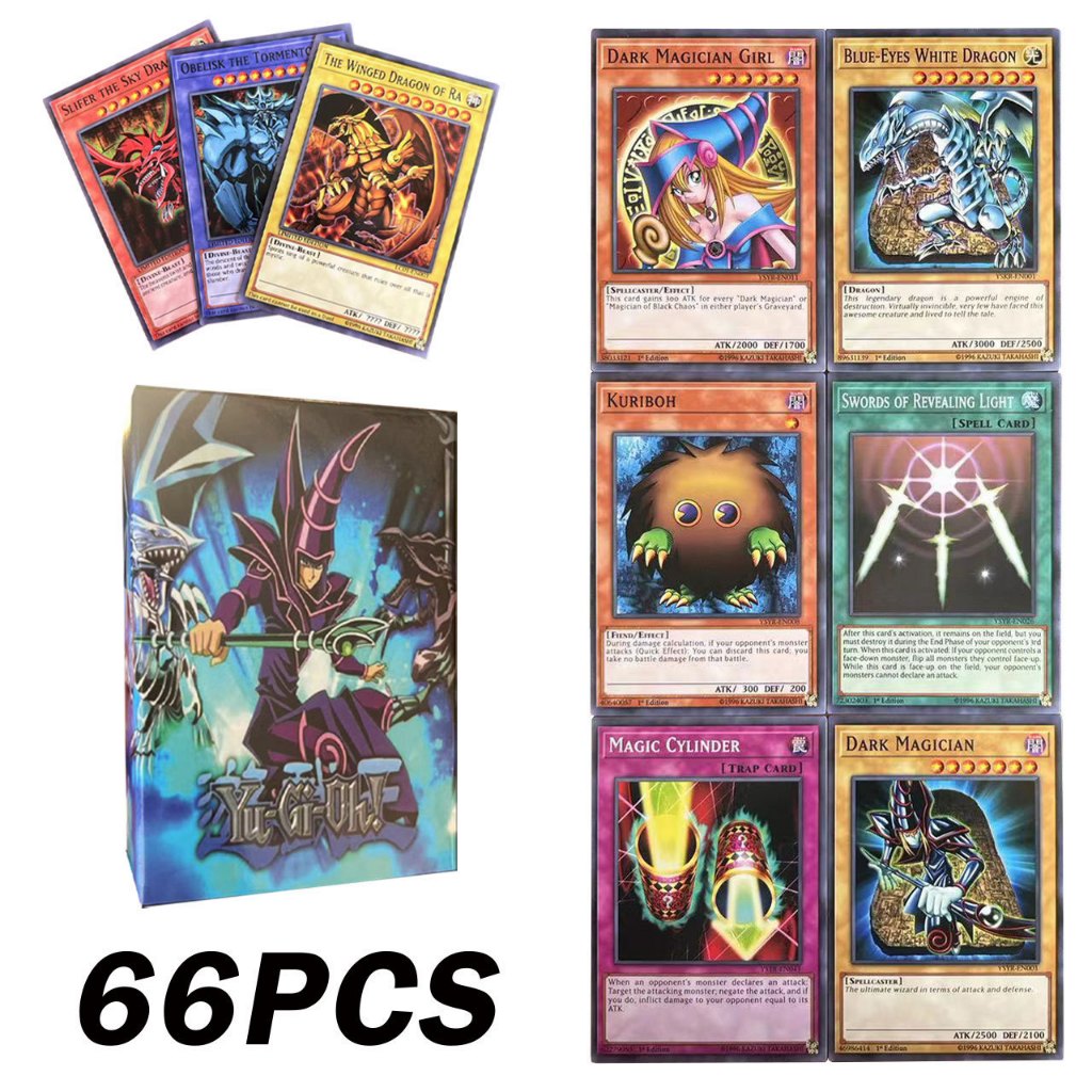 Thẻ bài YuGiOh tiếng Anh hộp bộ card deck random in Yu-Gi-Oh gồm 66 thẻ | Shopee Việt Nam