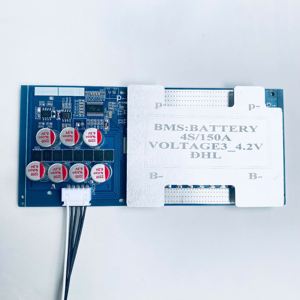 Mạch BMS 4s 3,2V 150A tích hợp cân bằng chủ động 5,5A. BMS 4s 12V pin ...
