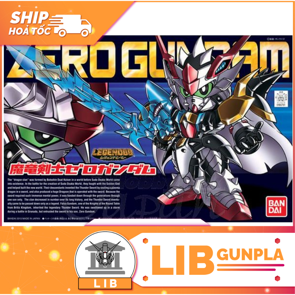 Đồ chơi mô hình lắp ráp Bandai Gundam SD BB 378 LEGENDBB MARYU KENSHI ZERO GUNDAM | Shopee Việt Nam