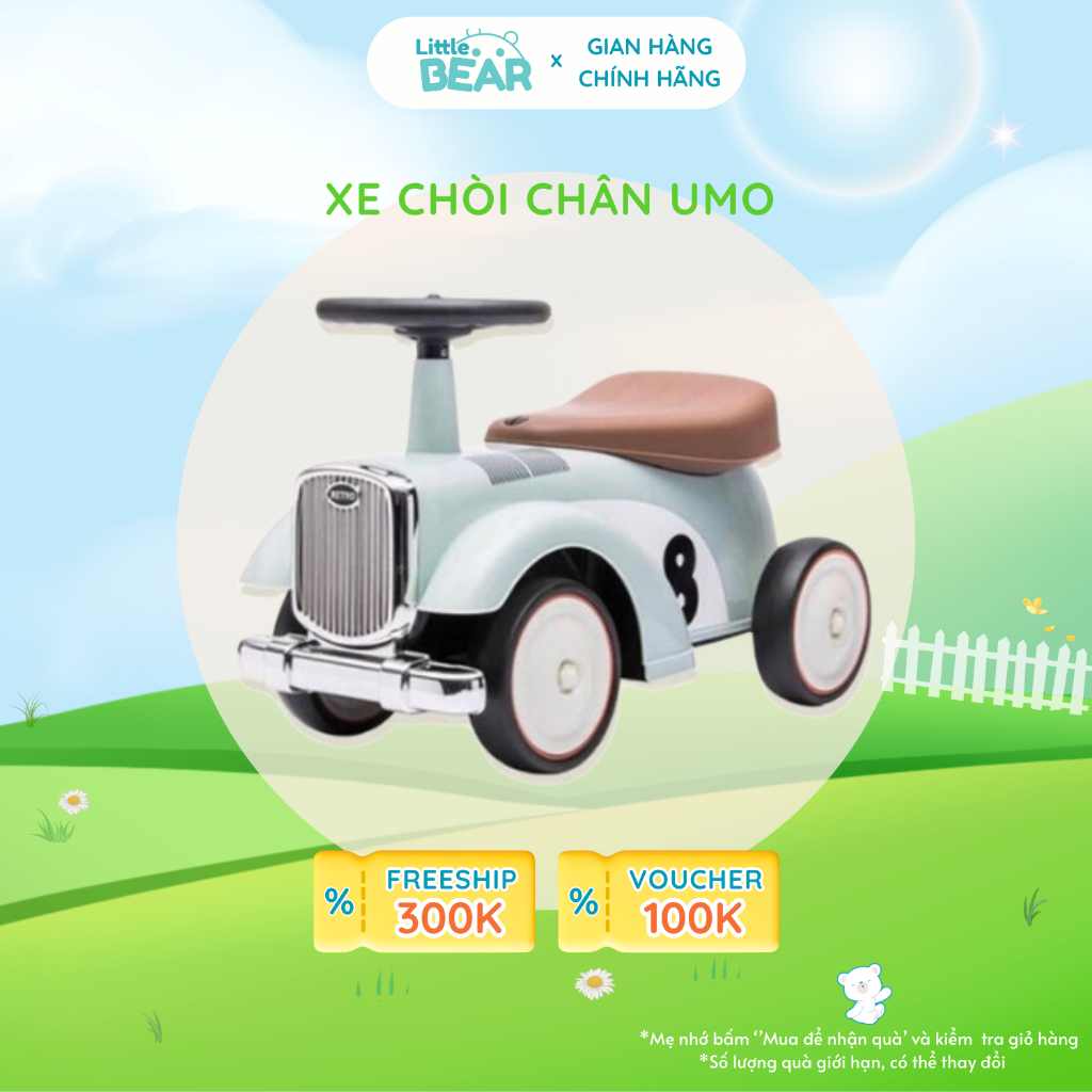 [Quà tặng] Xe chòi UMO cho bé | Shopee Việt Nam
