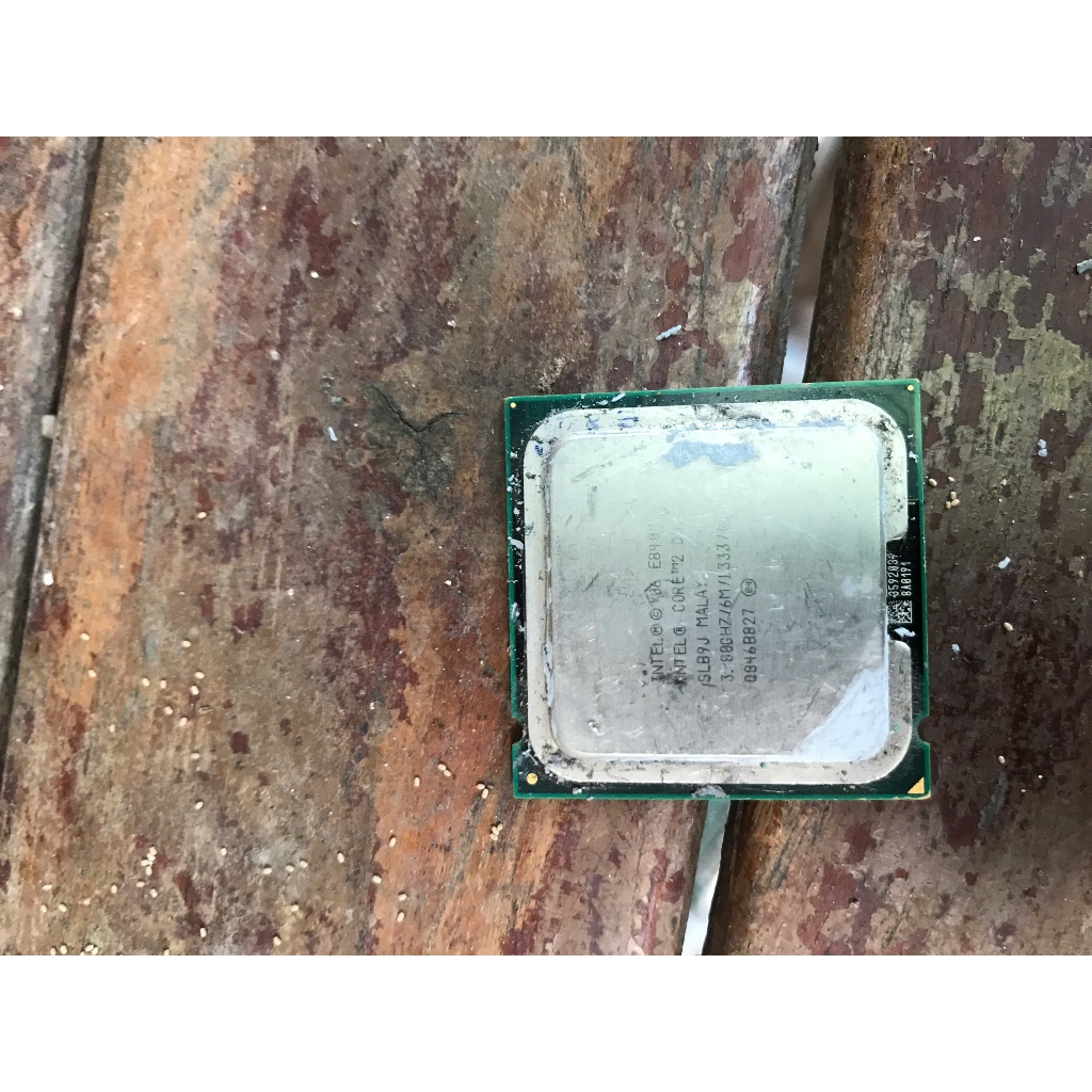 chip cpu dual core e8400 ( chạy tương đương i3 thế hệ 2) - đã qua sử ...