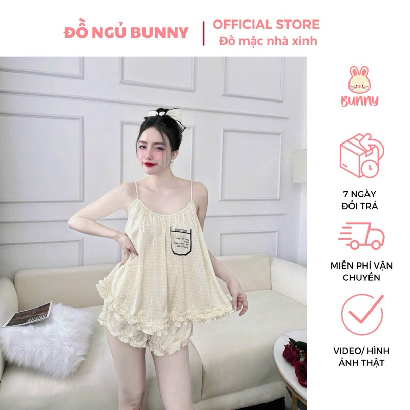 Bộ Mặc Nhà _Dây Lụa _Bộ Ngủ ( 40-58kg)_ĐB137 | Shopee Việt Nam