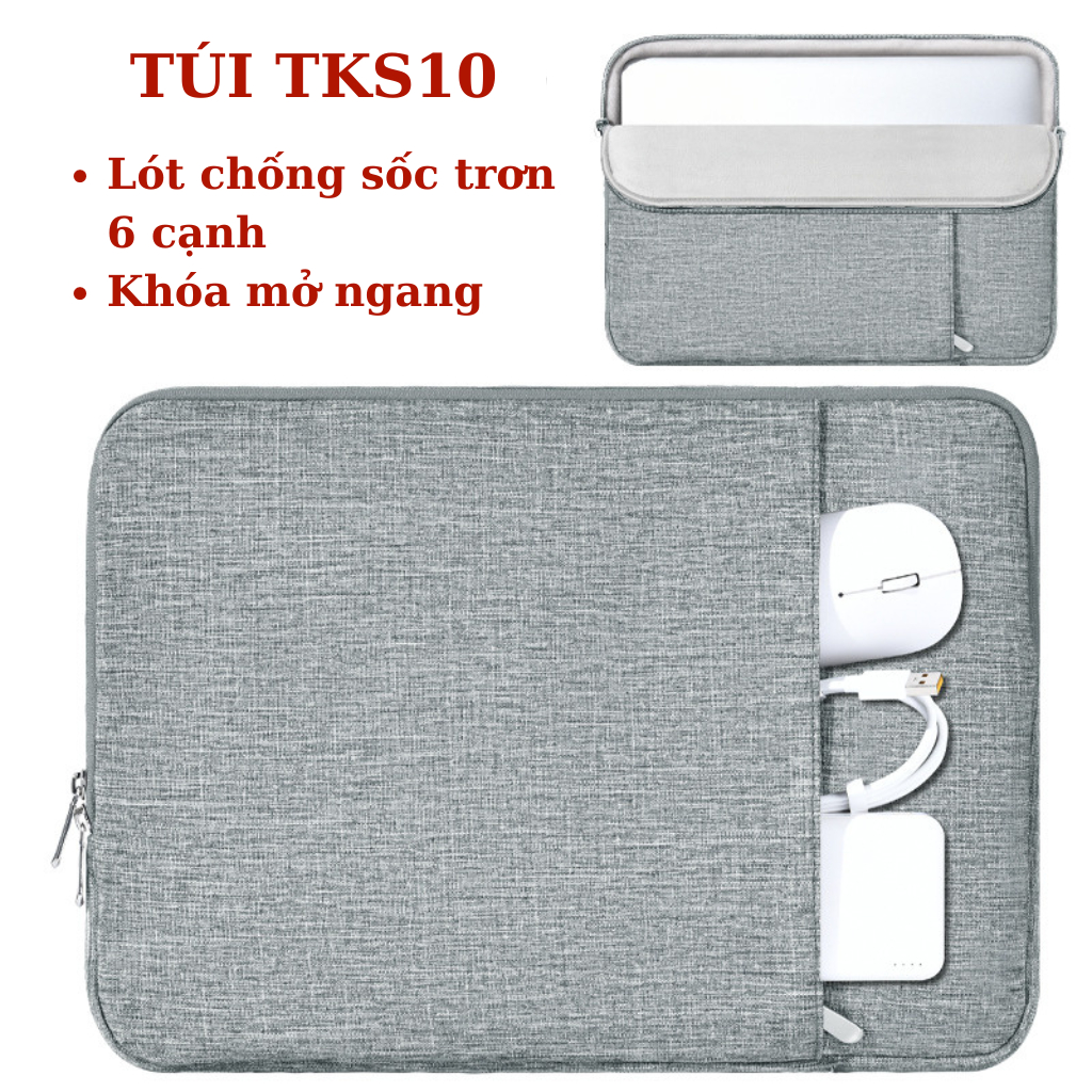 Túi chống sốc Laptop Macbook chính hãng Kinmac size 12 13 14 15.6 inch ...