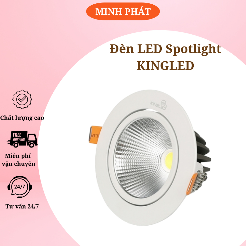 ĐÈN LED ÂM TRẦN RỌI, ĐÈN SPOTLIGHT 6W KINDLED - HÀNG CHÍNH HÃNG ...