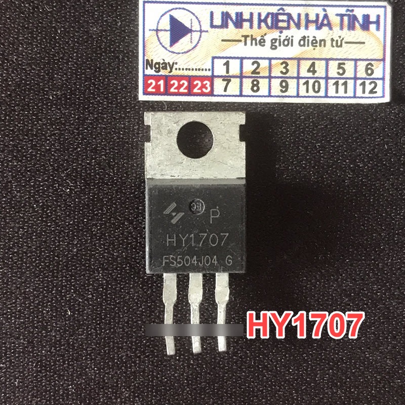 Túi 10 cái Linh kiện mosfet HY1707 80A 75V kênh N tháo máy | Shopee Việt Nam