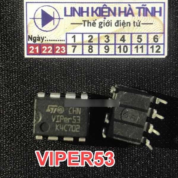 VIPer53 VIPER53E IC Nguồn DIP-8 | Shopee Việt Nam