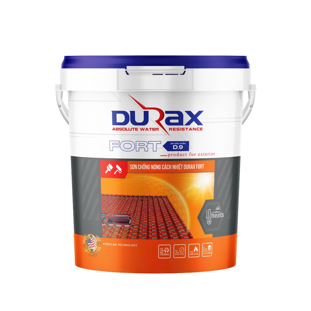 Sơn Chống Nóng DURAX FORT - Chống Nóng Mái Tôn,Kim Loại, Téc Nước,Tường,Bê Tông | Shopee Việt Nam