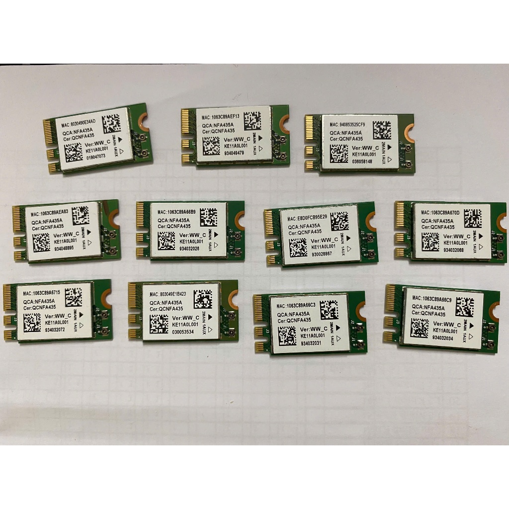 Card WIFI cho laptop model Qualcomm Atheros QCNFA435 có tích hợp ...