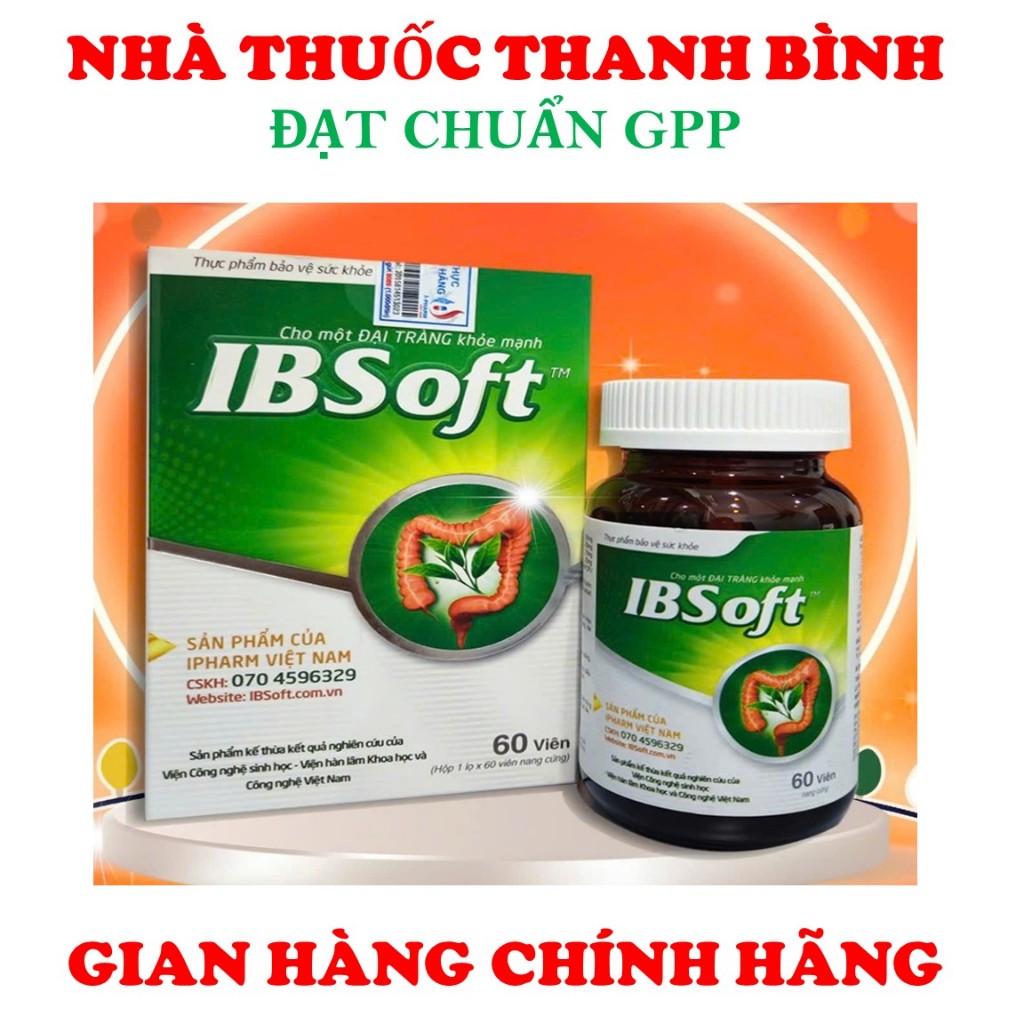 IB SOFT-HỖ TRỢ ĐIỀU TRỊ CÁC TRIỆU CHỨNG CỦA VIÊM ĐẠI TRÀNG-ĐẠI TRÀNG CO ...
