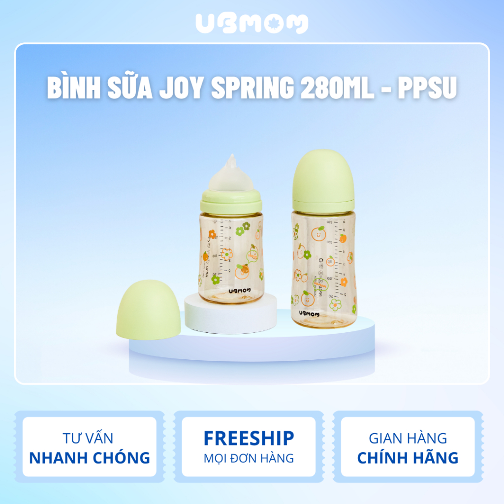 BÌNH SỮA UBMOM PHIÊN BẢN JOY SPRING ĐỘC QUYỀN VIỆT NAM | Shopee Việt Nam