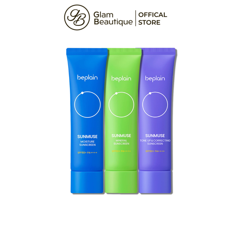 Beplain Kcn Sunmuse Toneup & Correct SPF 50+Pa++++50Ml Glam Beautique ...