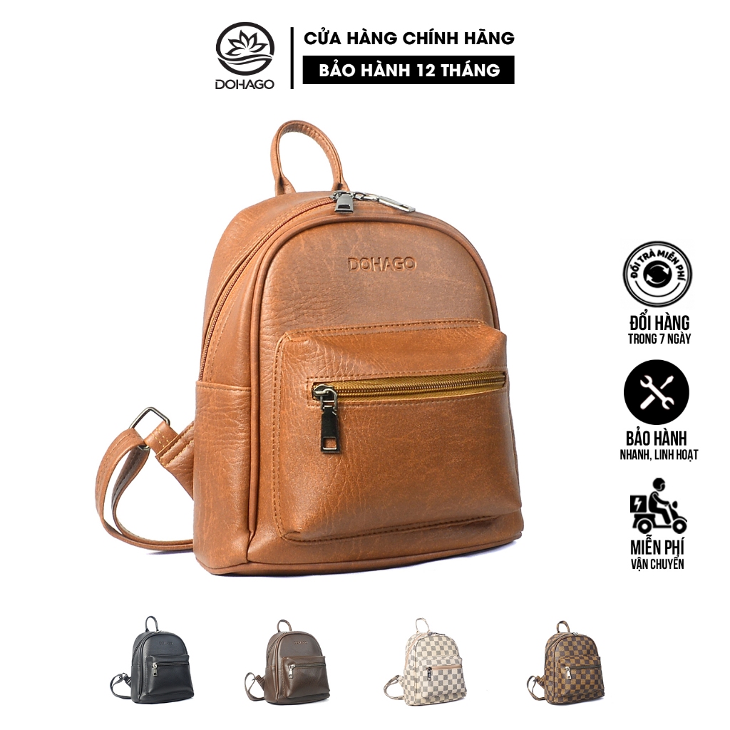 Balo Da Mini Thời Trang Nữ DOHAGO - BN10 | Shopee Việt Nam