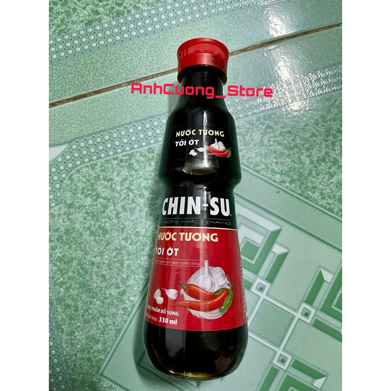 Nước tương tỏi ớt Chinsu 1 chai 330ml | Shopee Việt Nam