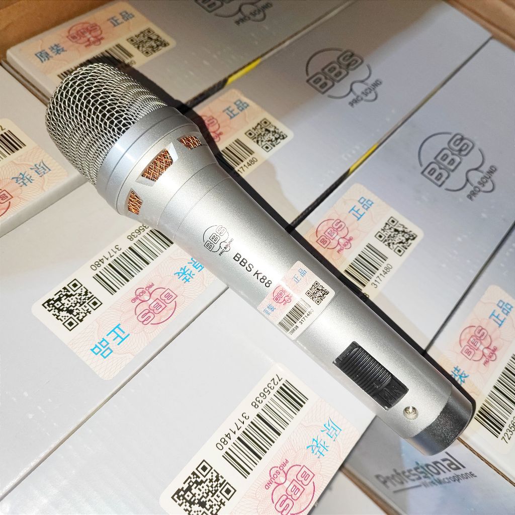 xả kho ... mic BBS k88 - micro BBS B 50 chất lượng cao tay kim loại ...