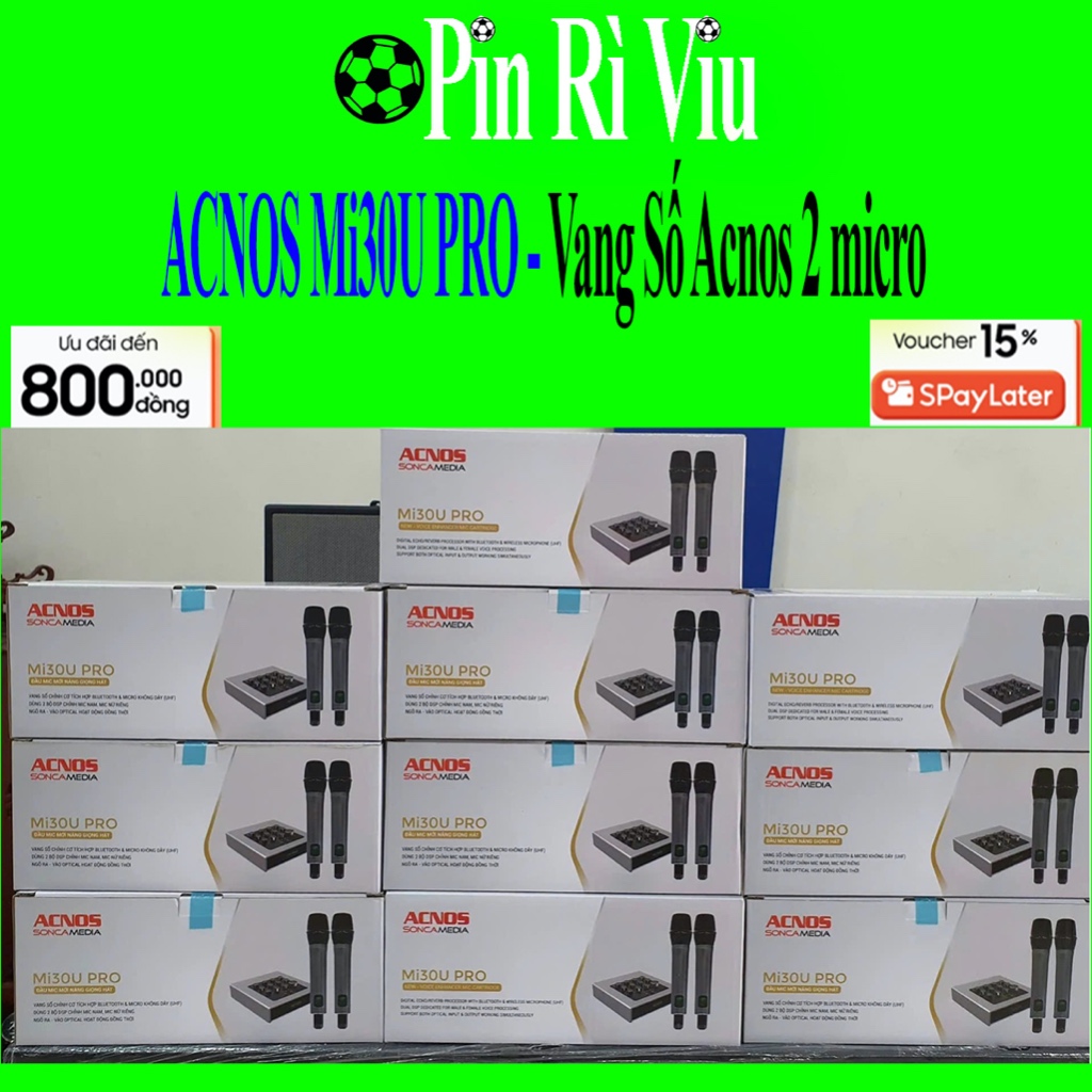 Mi30U Pro - Vang số Acnos Mi30U / MI30U PRO -Tích hợp nâng tiếng - Hàng ...