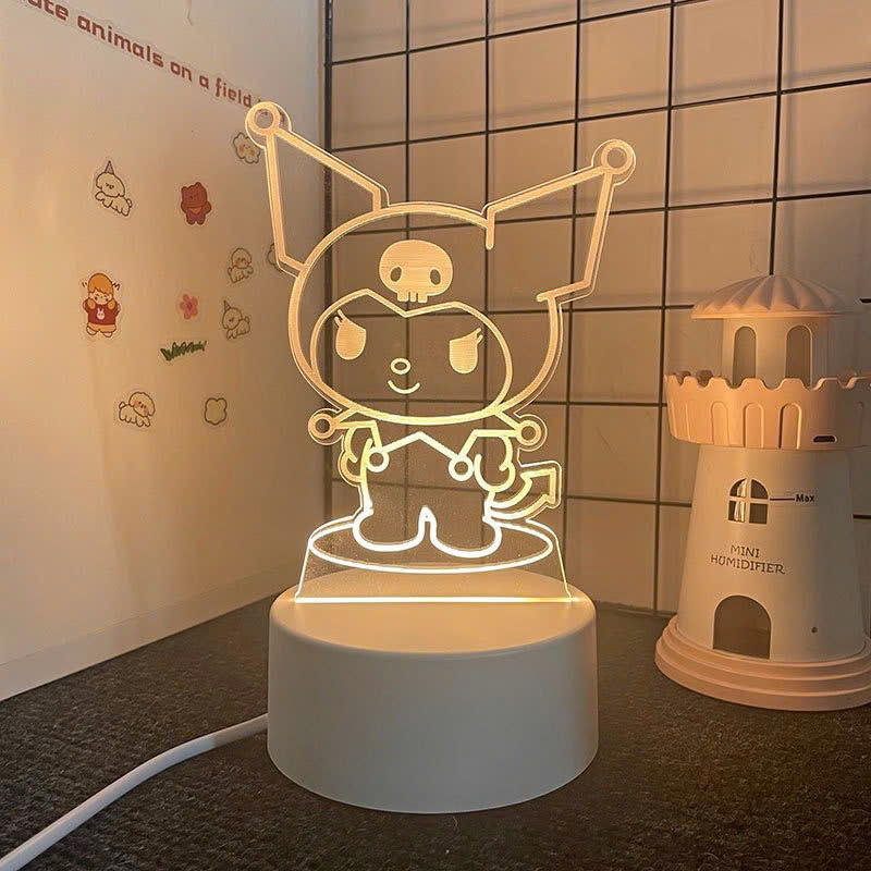 Đèn led 3 chế độ màu + USB sanrio | Shopee Việt Nam