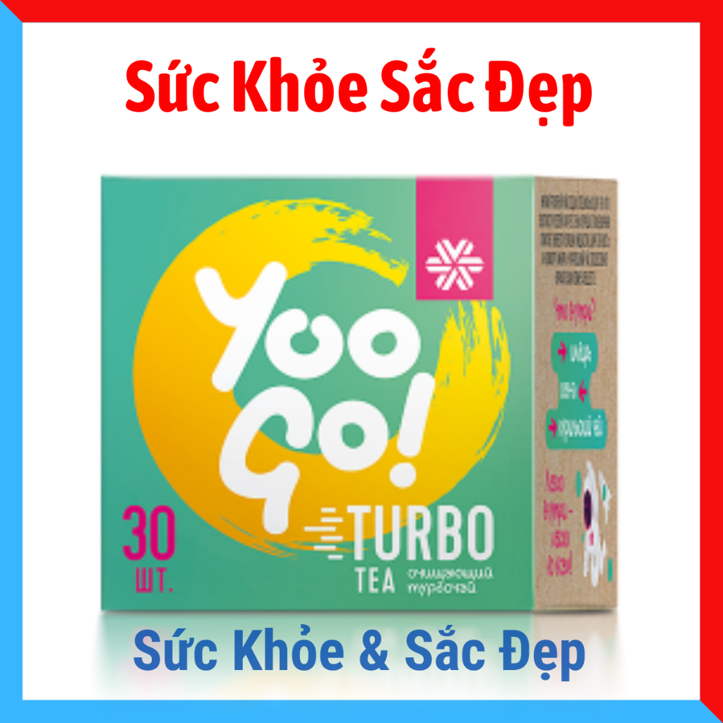 [Mẫu mới] Trà Yoo go Turbo Tea Body T Siberian Health - 30 túi - Date ...