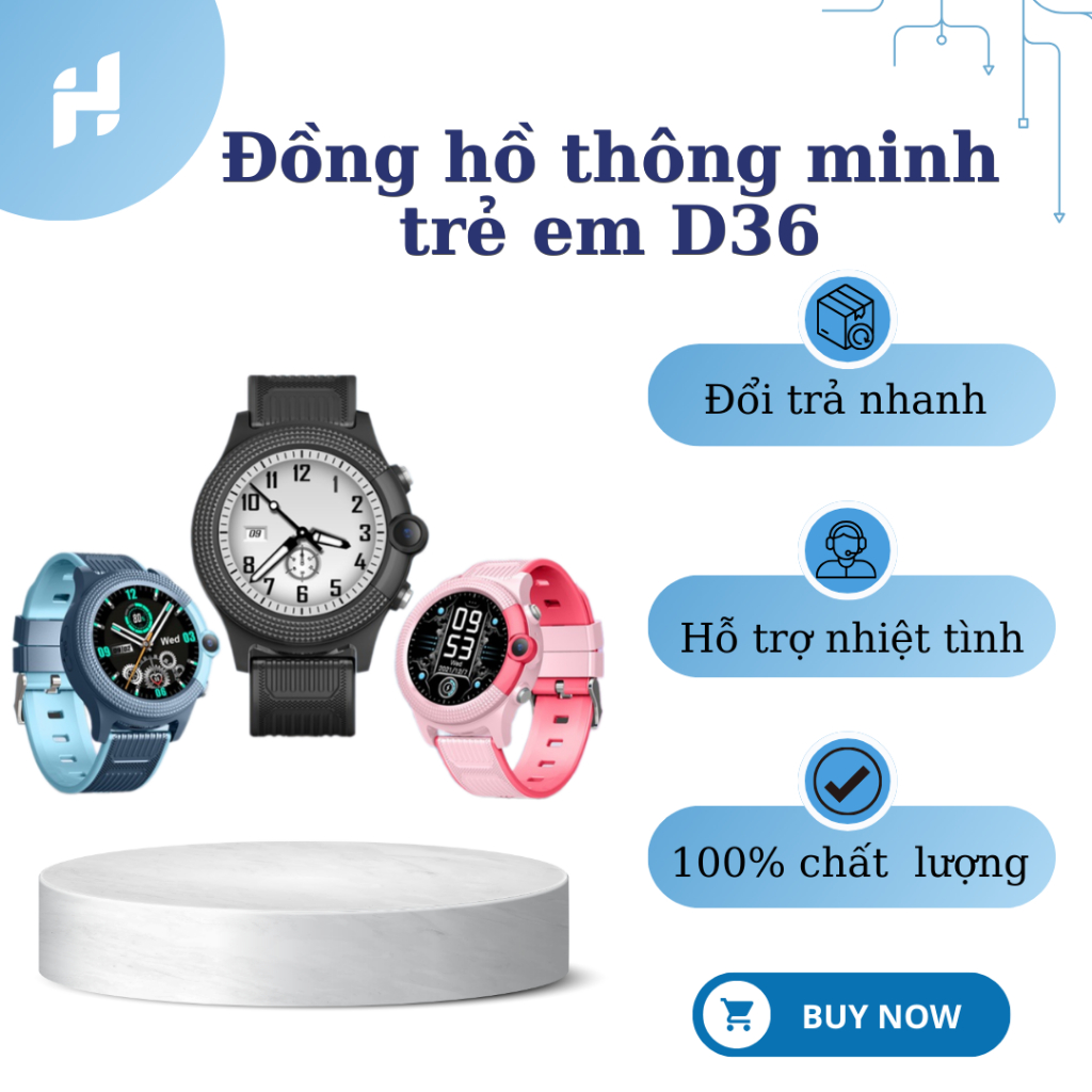 [ Mẫu Mới] Đồng Hồ Thông Minh D36, Lắp Sim Nghe Gọi - Có Rung Định Vị ...