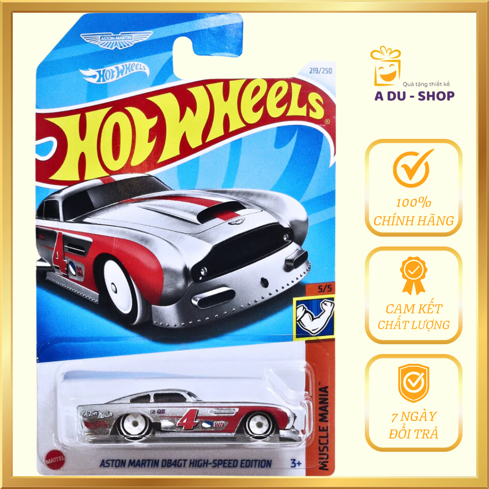 Xe mô hình Hot Wheels ASTON MARTIN DB4GT HIGH-SPEED EDITION | Shopee ...