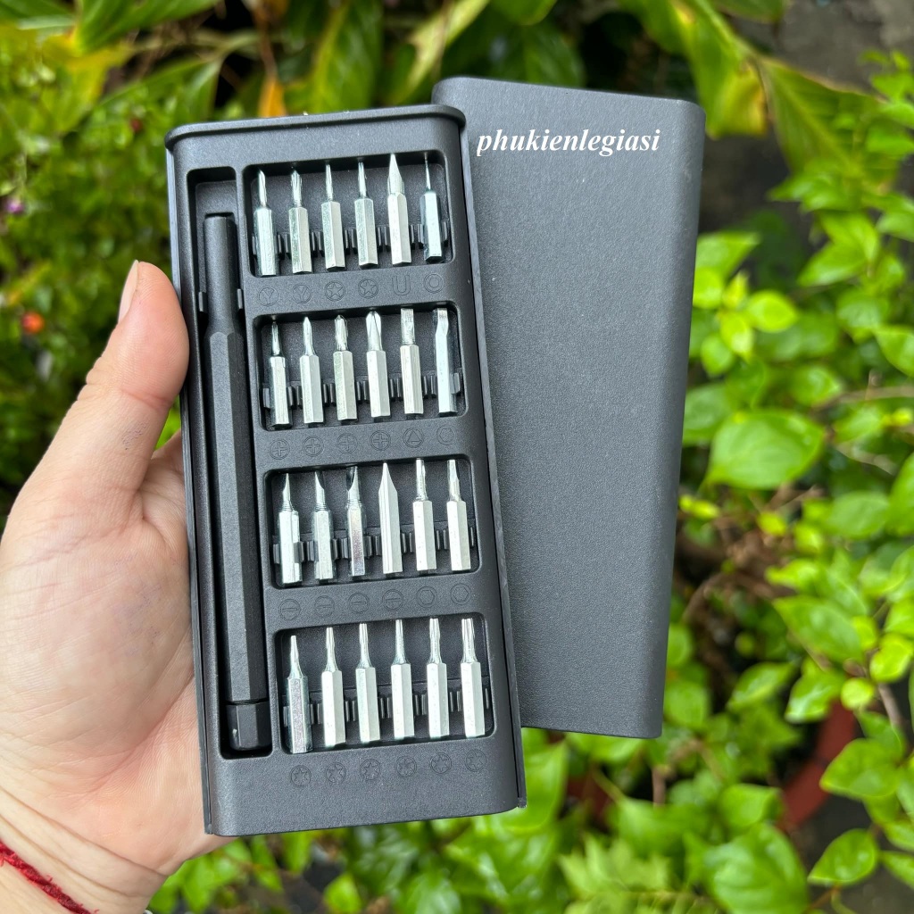 Bộ Vít Mini Đa Năng 24 in 1 sửa chửa các vật dụng tiện ích | Shopee ...