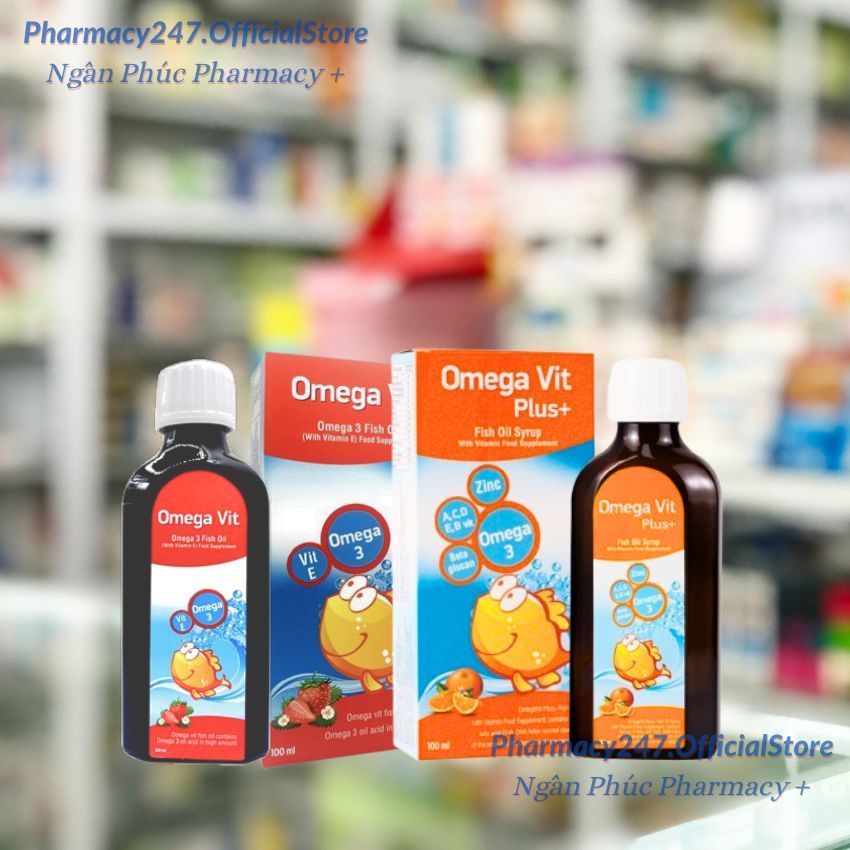 ADD mã KM ,mua 3+1,Omega Vit,Omega Vit Plus-giúp bé mắt sáng, bổ não ...