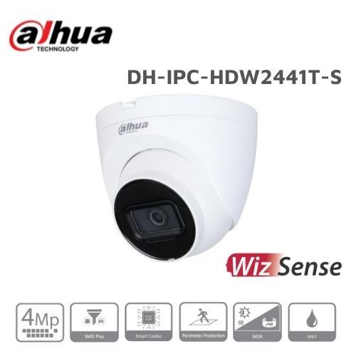 Camera IP dahua P DH-IPC-HDW2441T-S dome hồng ngoại 4.0M dòng Wiz Sense 2, Tích hợp mic ...
