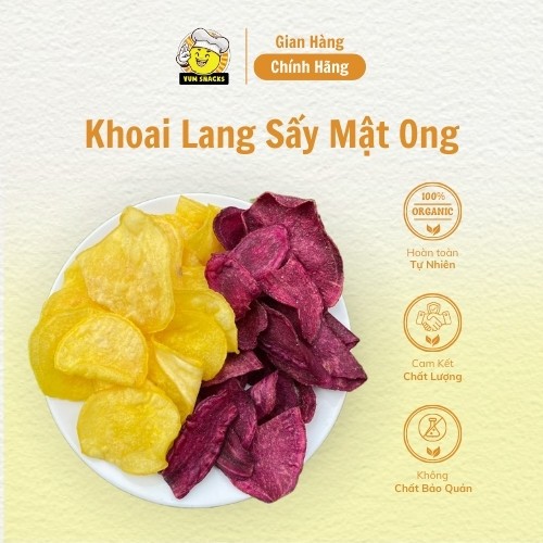 500G Khoai Lang Sấy Mật Ong - Khoai Lang Sấy Giòn - Đặc Sản Đà Lạt - Đồ Ăn Vặt | Shopee Việt Nam