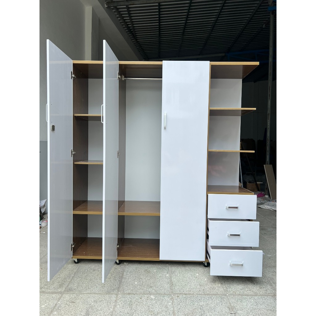 Tủ quần áo nhựa đẹp và chắc chắn miễn phí lắp đặt và vận chuyển ...