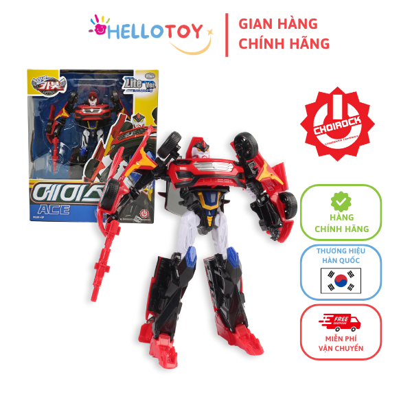 Đồ Chơi Mô Hình Lắp Ráp Xe Hơi Biến Hình Cỡ Vừa HELLO CARBOT Ace ...