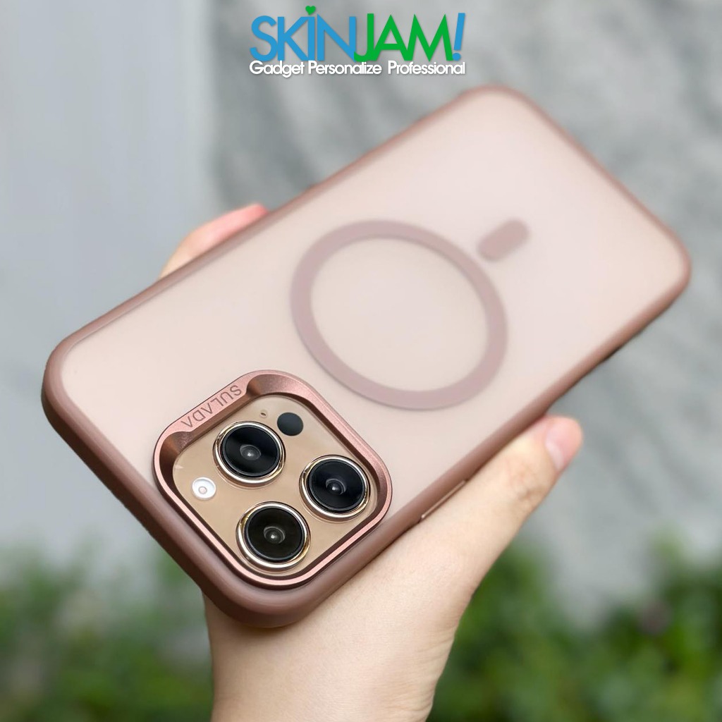 Case Sulada iP16Promax 16Pro 15Promax Nhám Hỗ Trợ Sạc cho iP16 Pro/16 ...