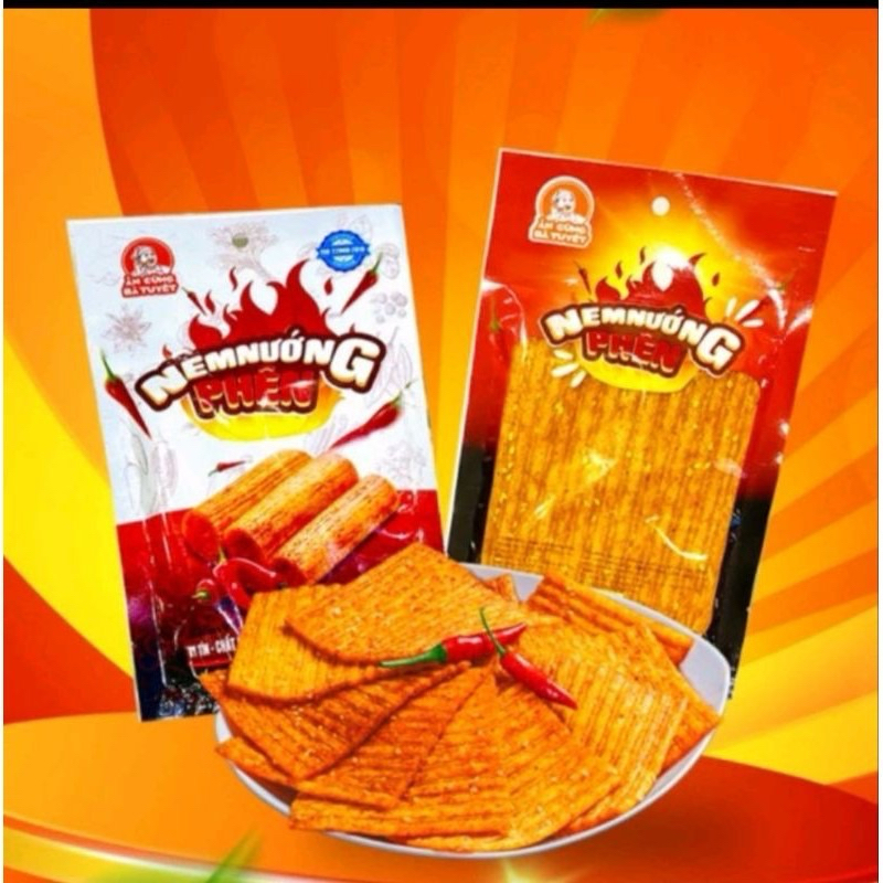 Sỉ Bịch 30 Gói Nem Nướng Phên Snack Cay Cay Xé Miếng Nội Địa, Bà Tuyết ...