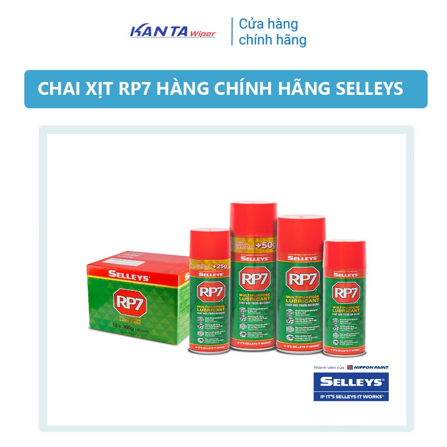 [LOẠI XỊN] - Bình xịt RP7 - Hàng chính hãng SELLEYS 175g, 350g - Chai ...