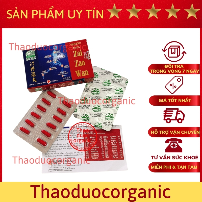 Ginseng musk zai zao wan tái tạo hoàn Singapore–Hỗ trợ xương khớp ...