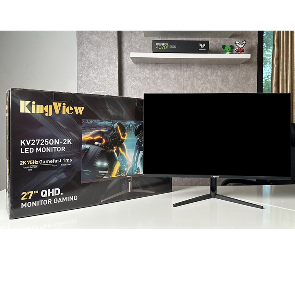Màn Hình Kingview 27 inch Phẳng Độ Phân Giải 2K KV-S2725QN Bảo Hành 2 Năm | Shopee Việt Nam