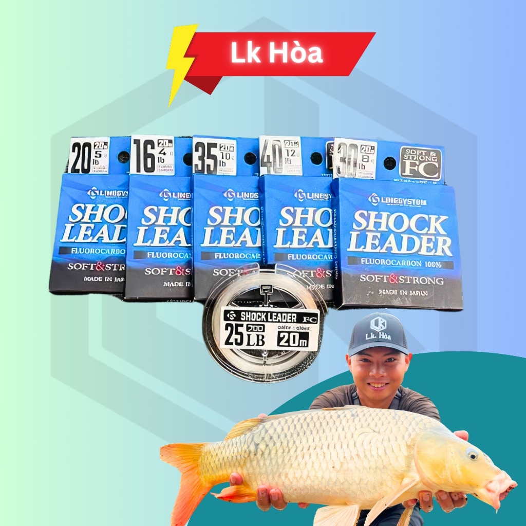 [LK HÒA] DÂY LEADER LK HOA CHUYÊN CÂU LURE - MADE IN JAPAN | Shopee ...