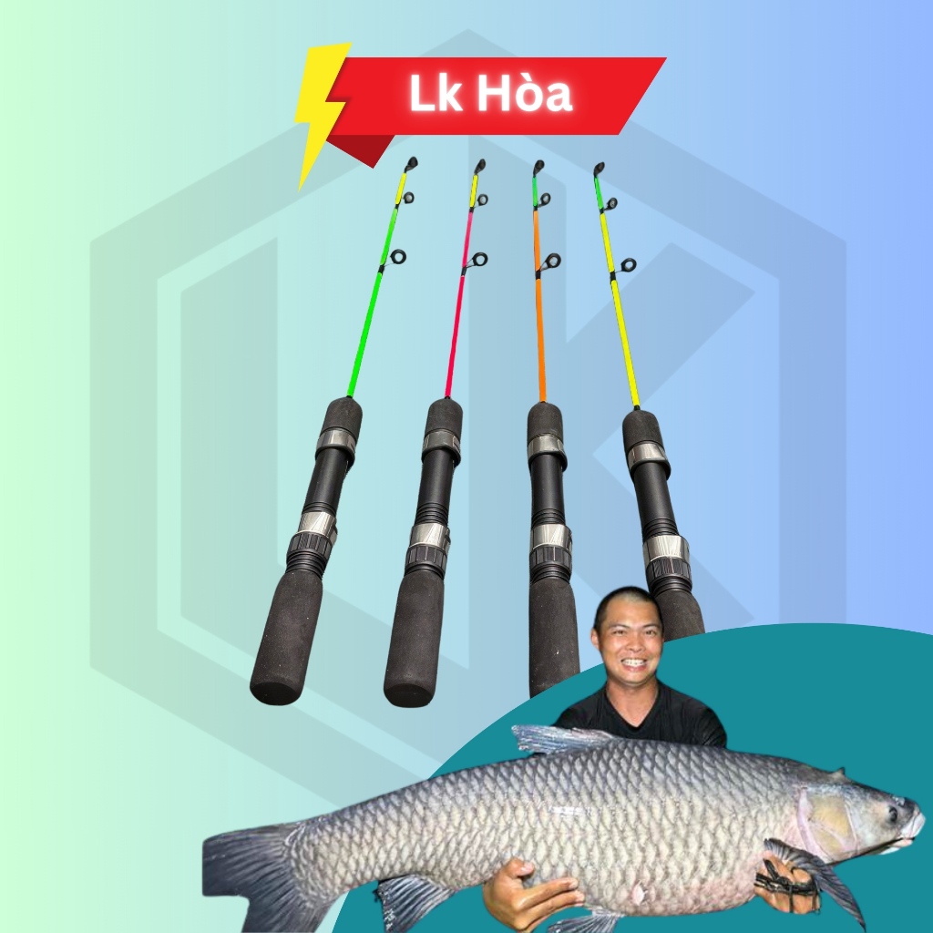 [LK HÒA] CẦN CÂU CÁ TÍ HON LK HOÀ DÀI 60CM | Shopee Việt Nam