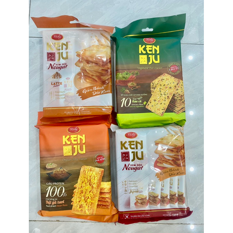 Bánh quy Kenju vị chà bông từ thịt gà tươi gói 192g | Shopee Việt Nam