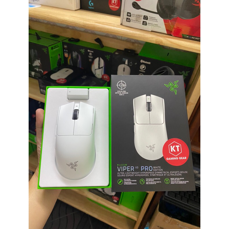 [HÀNG CHÍNH HÃNG - LIKENEW] - Chuột gaming không dây Razer Viper V3 Pro 8000Hz polling rate ...