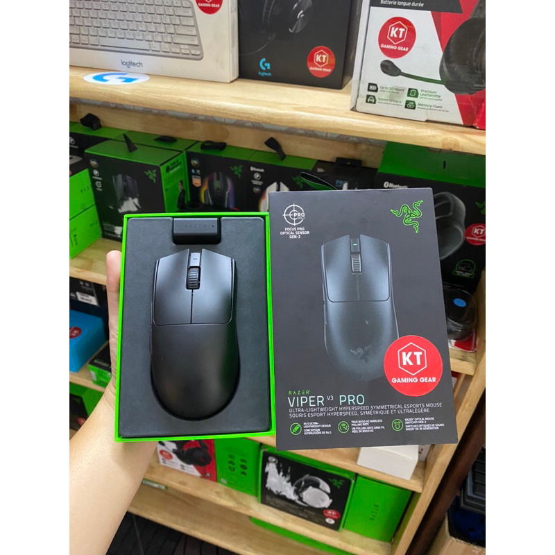 [HÀNG CHÍNH HÃNG - LIKENEW] - Chuột gaming không dây Razer Viper V3 Pro 8000Hz polling rate ...