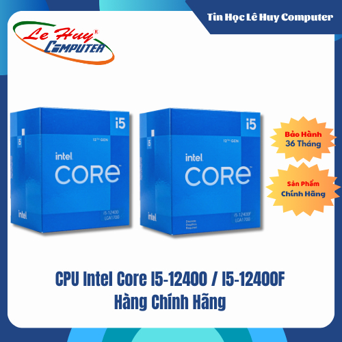 CPU Intel Core I5-12400 / I5-12400F Hàng Chính Hãng | Shopee Việt Nam