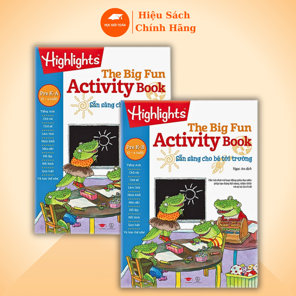 Sách - The Big Fun Activity Book Pre K - Sẵn sàng cho bé đến trường ...