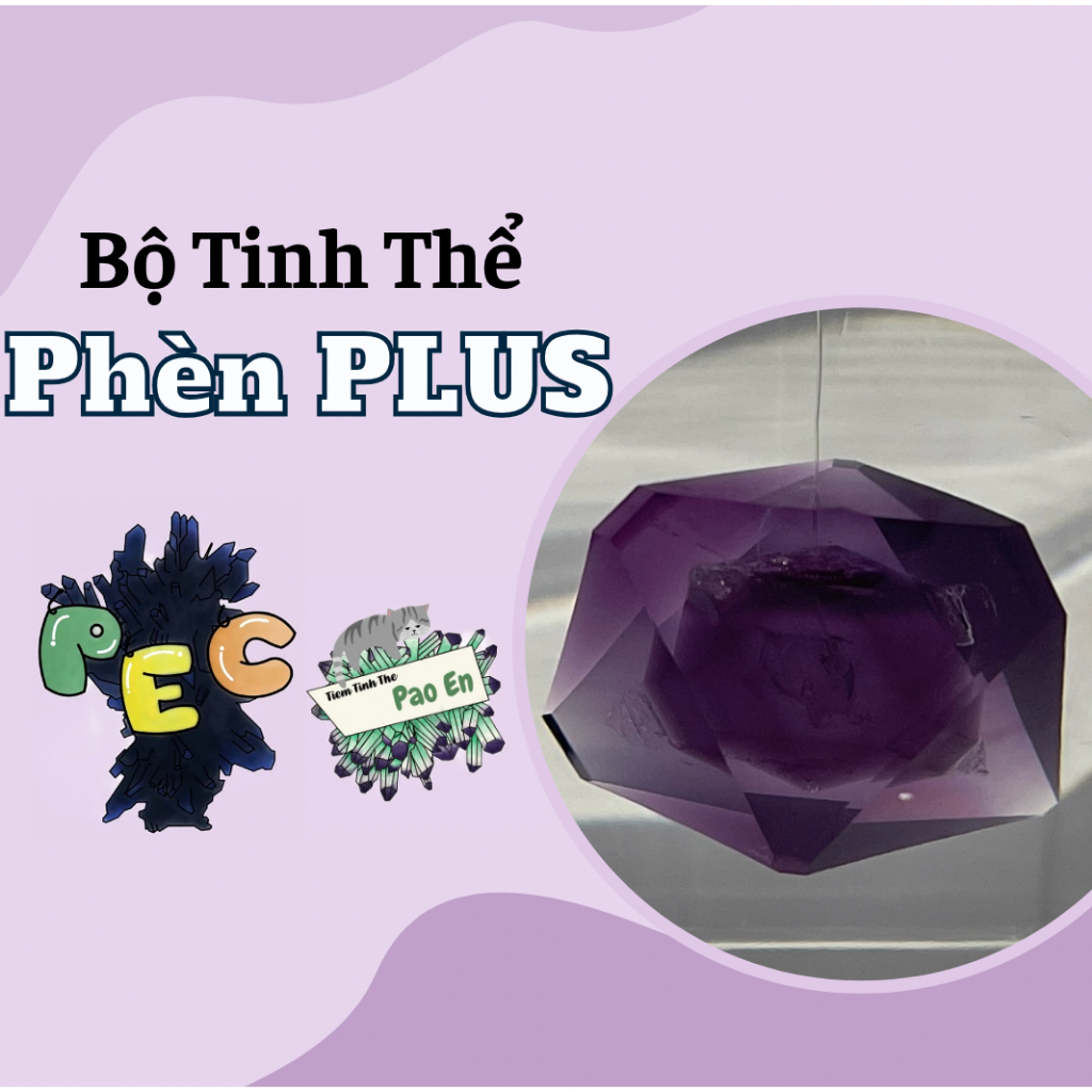 [PHÈN PLUS] Combo nuôi tinh thể PHÈN TIẾT KIỆM ( có giấy hướng dẫn ...